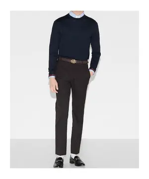 Gucci Web Stripe Detailed Knit Jumper