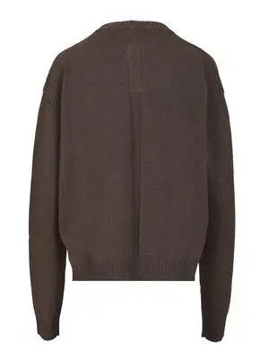 Rick Owens Round Neck Knitted Jumper
