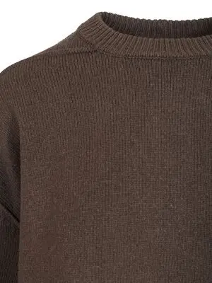 Rick Owens Round Neck Knitted Jumper