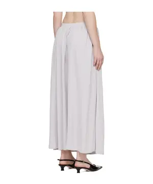 AYA MUSE Elastic Waist Midi Skirt