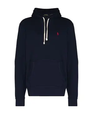 Polo Ralph Lauren Hoodie With Drawstring And Logo - Black