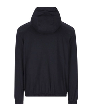 Loro Piana Reversible Jacket With Zipper Opening - Navy