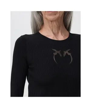 Pinko Love Bird Crewneck Knitted Jumper