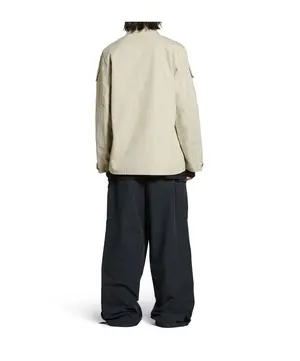 Balenciaga Military Ripstop Shirt Jacket
