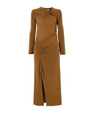 Isabel Marant Étoile Evelina Asymmetrical Knotted Dress