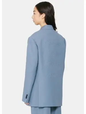 We11Done Lapel Suit Jacket