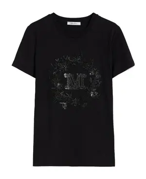 Max Mara Embellished Crewneck T-shirt