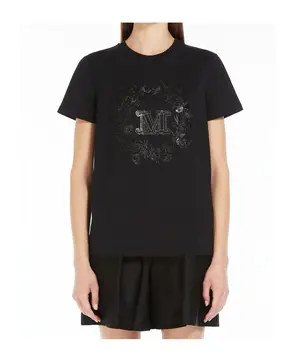 Max Mara Embellished Crewneck T-shirt