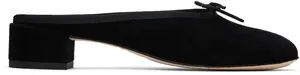 Repetto 30mm Camille Mules - Black