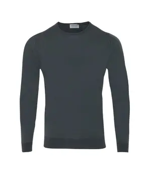John Smedley Lundy Crew Neck Knitwear - Black