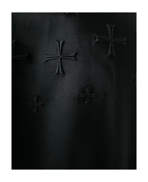 Neil Barrett Pilot Bomber Jacket With Cross Embellishments