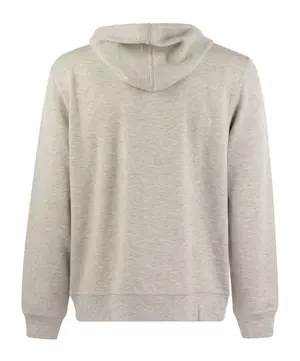 Brunello Cucinelli Zip-up Hoodie - Grey
