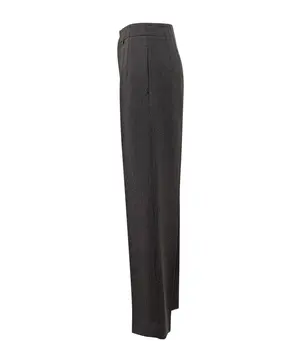 Victoria Beckham Pressed Crease Tapered Leg Trousers