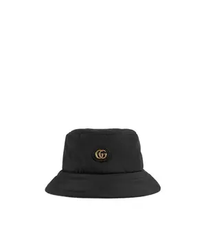 Gucci Quilted Bucket Hat - Black