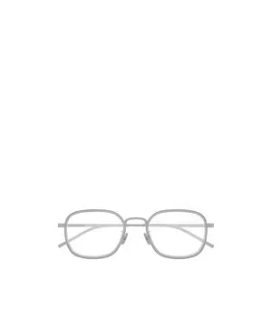 Bottega Veneta Square Frame Glasses - Silver