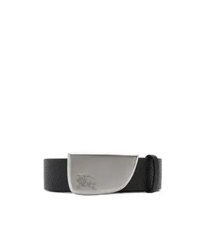Burberry Shield Plaque Belt - Black
