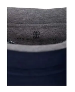Brunello Cucinelli Double Layered Crewneck T-shirt