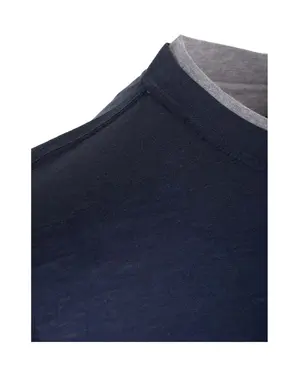 Brunello Cucinelli Double Layered Crewneck T-shirt