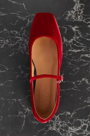 AeydĒ Uma Ballet Flats - Brown