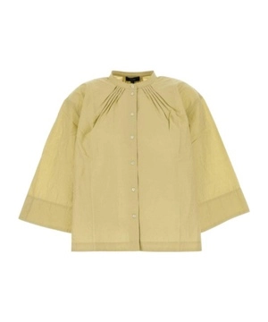 Soeur Oversized Pleated Shirt - No