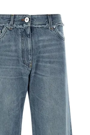 Versace Fringed Boyfriend Jeans