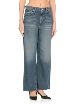 MOTHER The Dodger Ankle Wide Leg Jeans