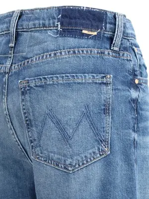 MOTHER The Dodger Ankle Wide Leg Jeans