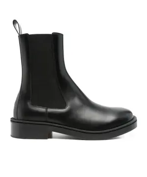 Alexander Mcqueen Stacked Heel Boots For Men