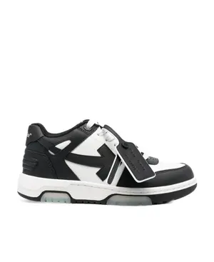 Off-White Out Of Office Low Top Sneakers - Black