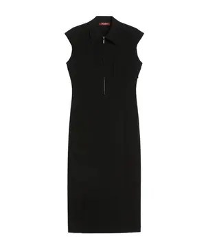 Max Mara Mstalga Midi Dress - Black
