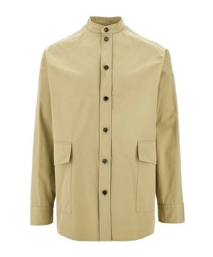 Bottega Veneta Light Twill Overshirt - Flint