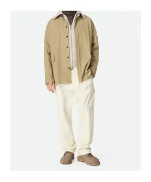 Bottega Veneta Light Twill Overshirt - Flint