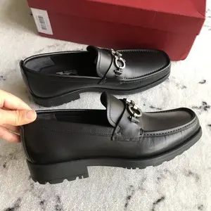 FERRAGAMO David Gancini Loafers