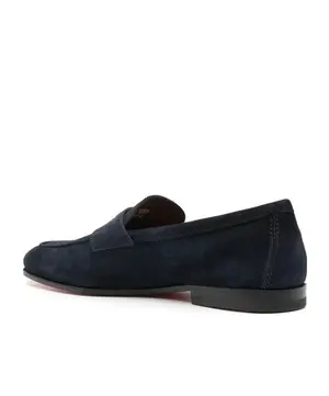 Santoni Carlo Slip-on Loafers - Blue