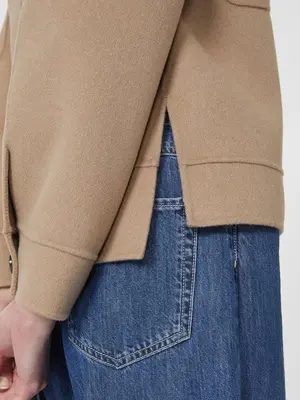 Max Mara Simona" Button-up Jacket - Hazelnut