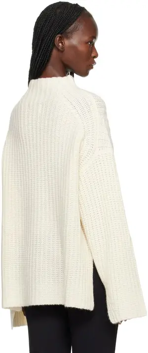 LOULOU STUDIO Ribbed High-neck Sweater