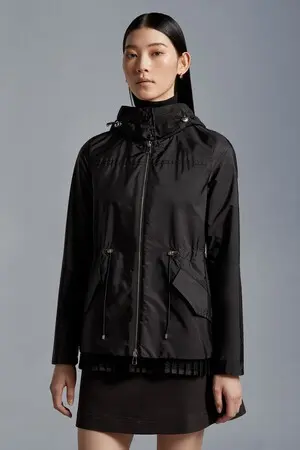 Moncler Baaba Parka Jacket With Removable Hood