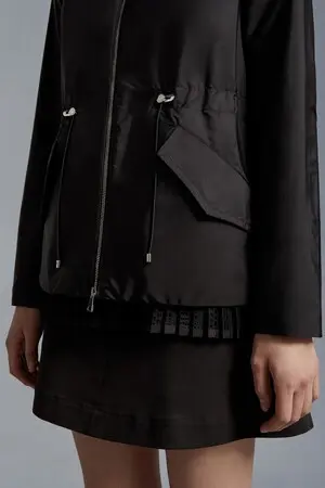 Moncler Baaba Parka Jacket With Removable Hood