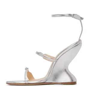Magda Butrym Inverted Open-toed Wedges