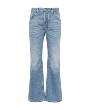 Chloé Cropped Bootcut Jeans