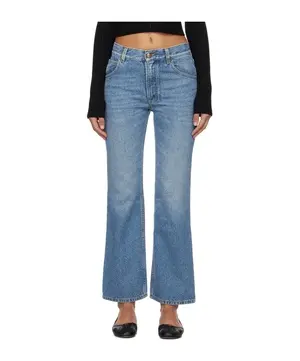 Chloé Cropped Bootcut Jeans
