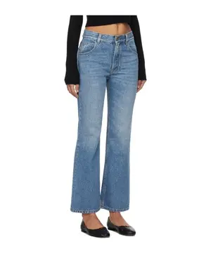 Chloé Cropped Bootcut Jeans