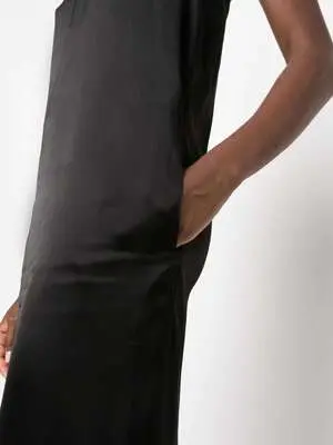 LOULOU STUDIO Strapless Satin Midi Dress