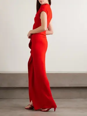 Tove Beth Draped Maxi Dress