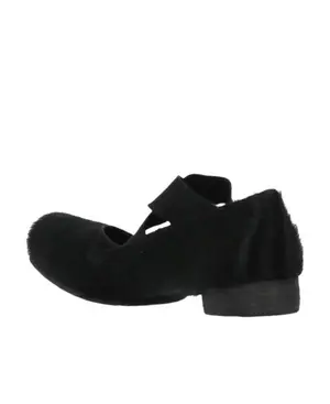 UMA WANG Elastic Ballet Flats - Black