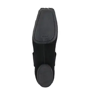 UMA WANG Elastic Ballet Flats - Black