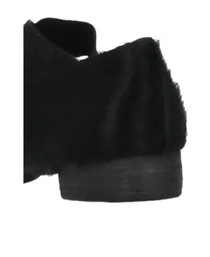 UMA WANG Elastic Ballet Flats - Black