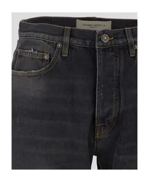 GOLDEN GOOSE Straight-leg Jeans - Black