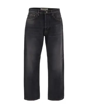 GOLDEN GOOSE Straight-leg Jeans - Black