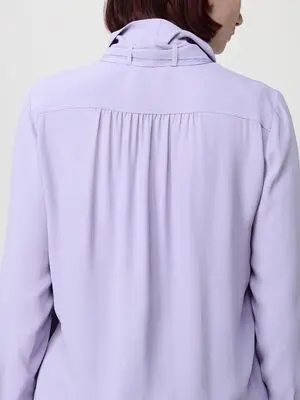 Elisabetta Franchi V-neck Blouse With Tie Detail